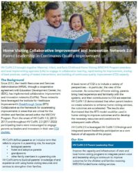 Fact Sheet: Family Leadership - HV-COIIN