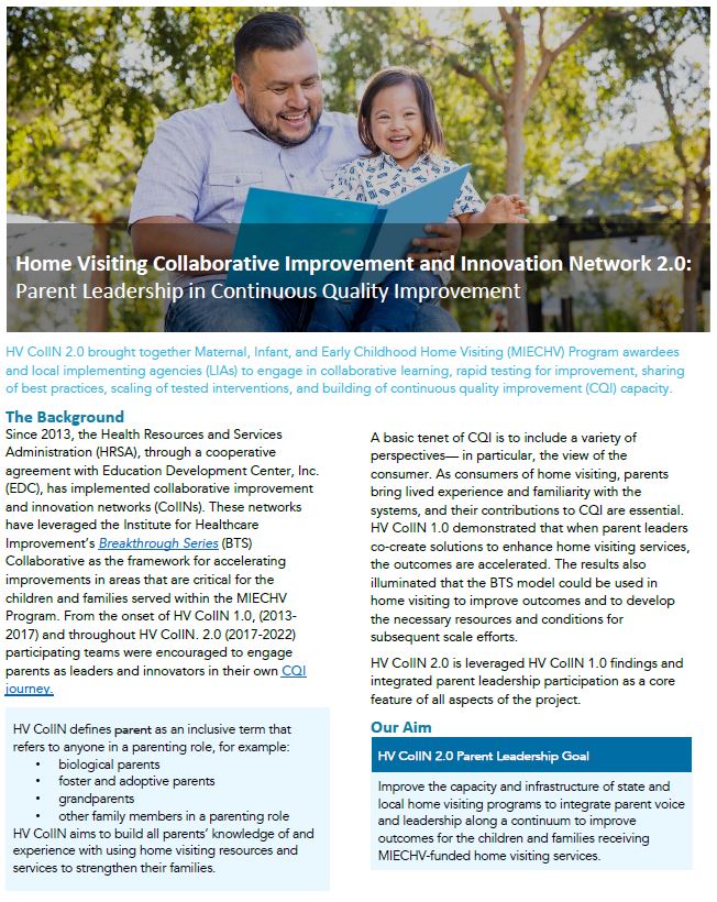 Fact Sheet: Family Leadership - HV-COIIN